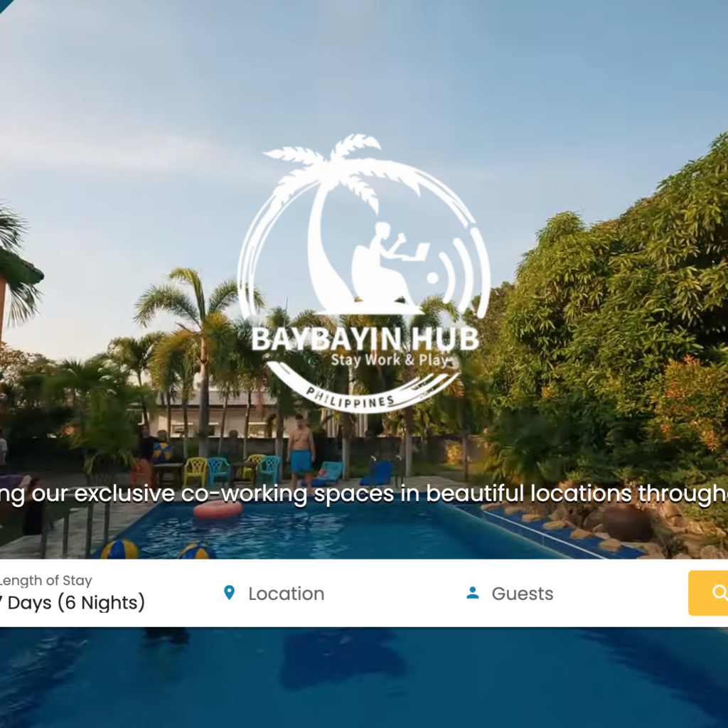 Baybayin HUB - Resort Network for Digital Nomad & Remote Workers - Cybertiger